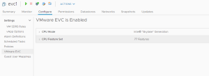vSphere 6.7: What is per-VM EVC and How to configure & manage – VirtuallyVTrue